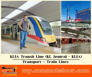 KLIA Transit Line (KL Sentral - Kuala Lumpur International Airport KLIA ...